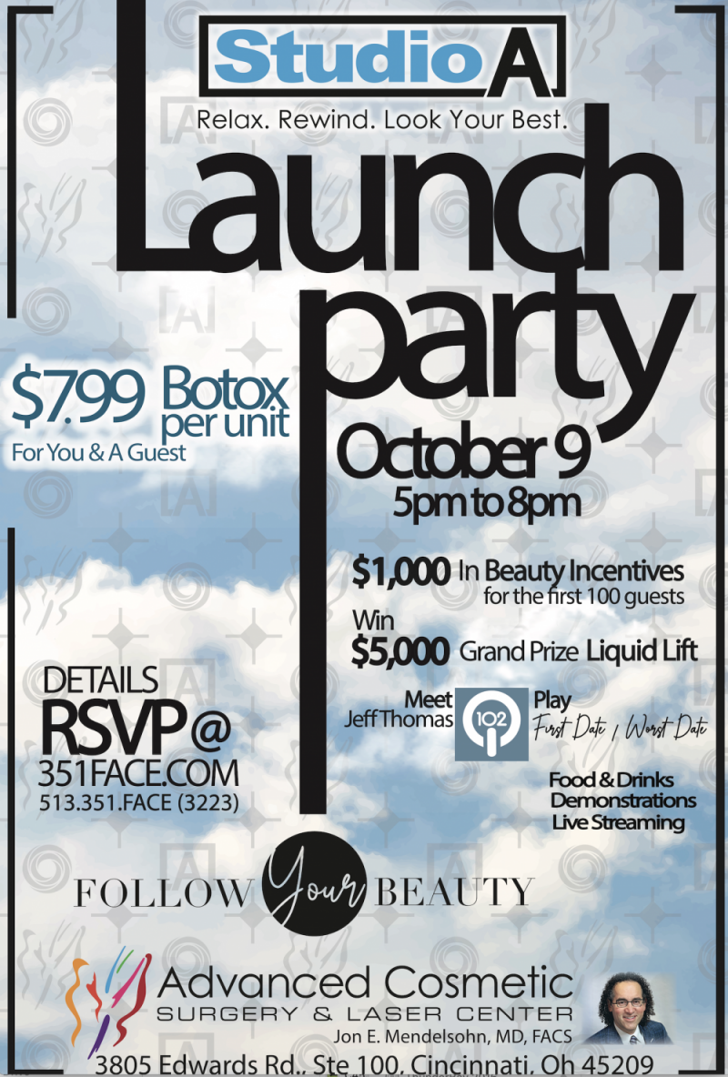 Studio A Official Launch Party – Botox only $7.99 per unit with a ...